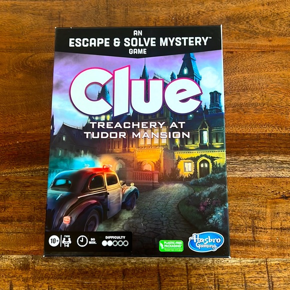 Hasbro | Games | Clue Treachery At Tudor Mansion Game | Poshmark